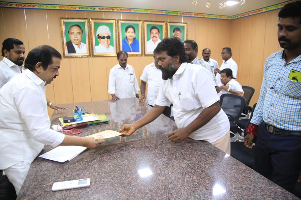 விடுதலை சிறுத்தை கட்சியின் மாவட்ட செயலாளர் திருமாவேந்தன் அவர்கள்Dr. C.N ...